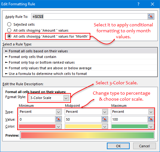 Excel Conditional Formatting Based On Another Cell Text