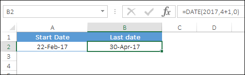 The Top 3 Ways To Get End Of The Month Date In Excel Incl EOMONTH 