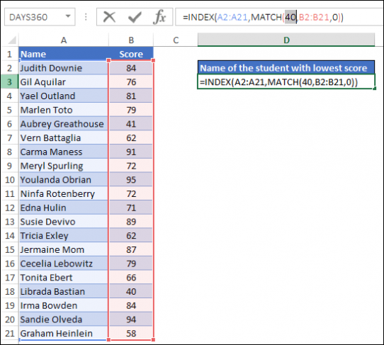 How to use INDEX MATCH in Excel - The Last Formula Guide You Need