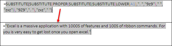 How To Convert Any Case To Sentence Case In Excel Formula Trick 