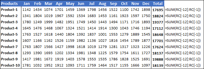 How To Use R1c1 Reference Style In Excel Definitive Guide Examples 