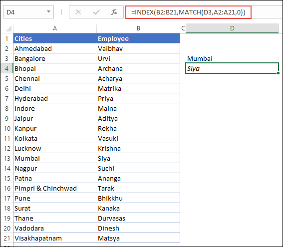 How To Use INDEX MATCH In Excel The Last Formula Guide You Need
