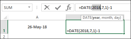 How to Get Quarter from a Date in Excel