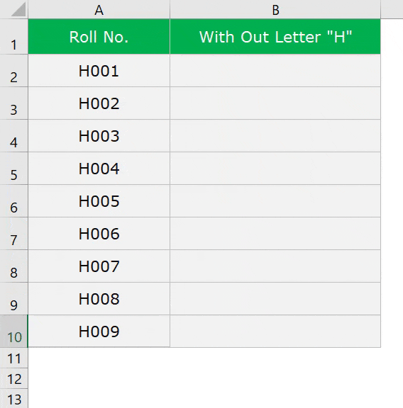 How To Remove First Character 5 Ways From A Cell String In Excel 