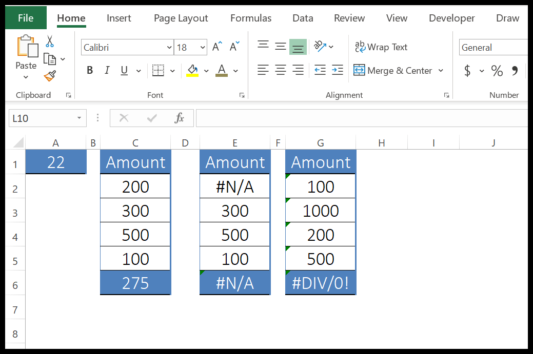How To Use AVERAGE Function In Excel Example Sample File 