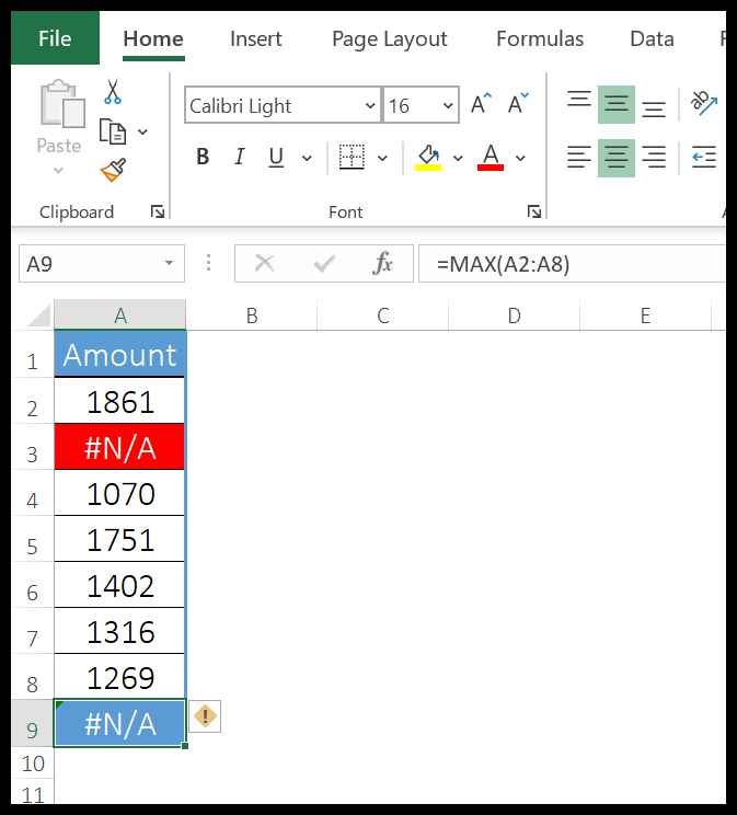 How To Use Max Function In Excel Example Sample File 9279