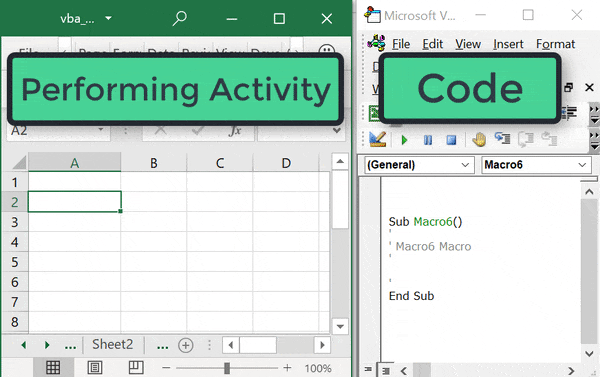Record A Macro Macro Recorder Excel VBA Tutorial