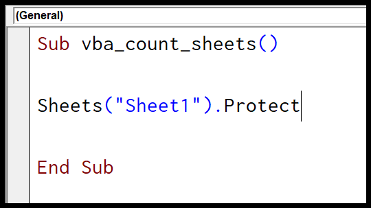 How To PROTECT And UNPROTECT A Sheet Using VBA In Excel
