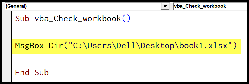VBA Check IF A Workbook Exists In A Folder Excel File 