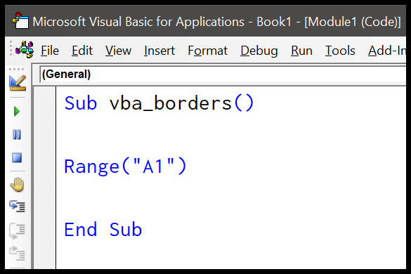 How To Apply Borders On A Cell Using VBA In Excel