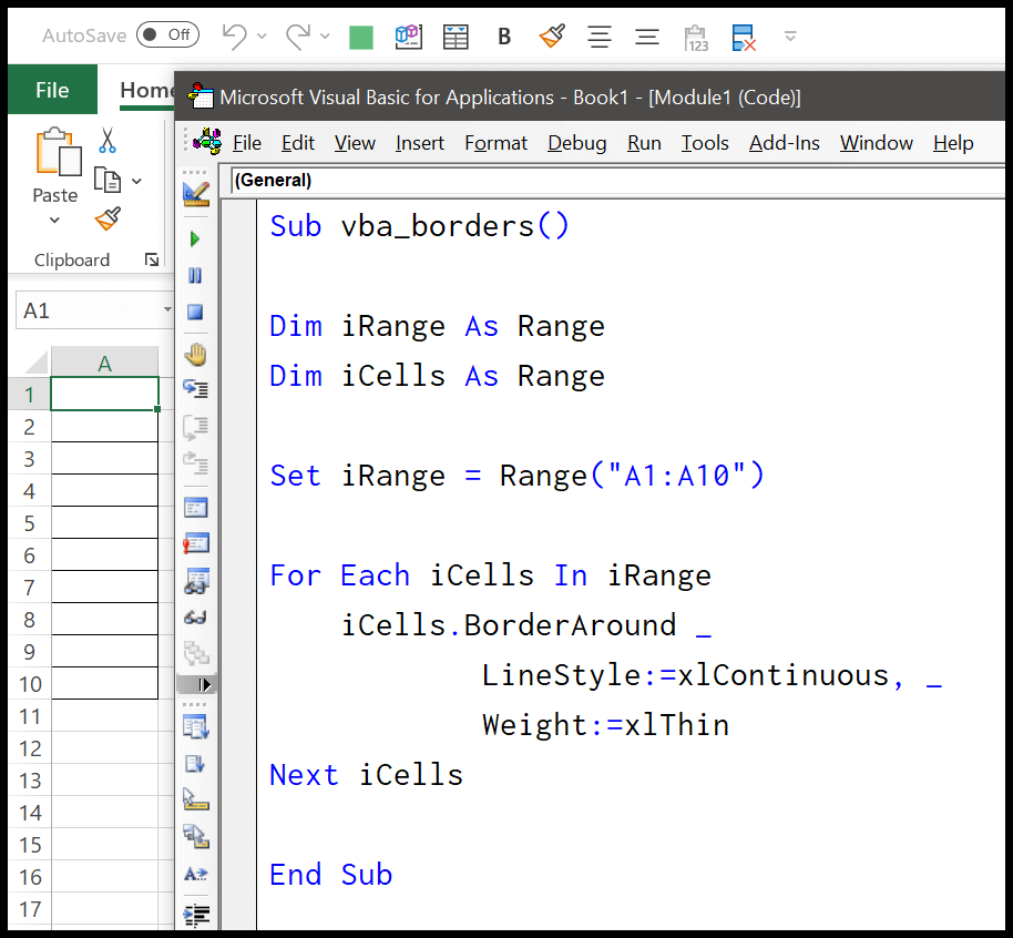 How To Add Border To Cell In Excel Using C Openxml Printable Templates