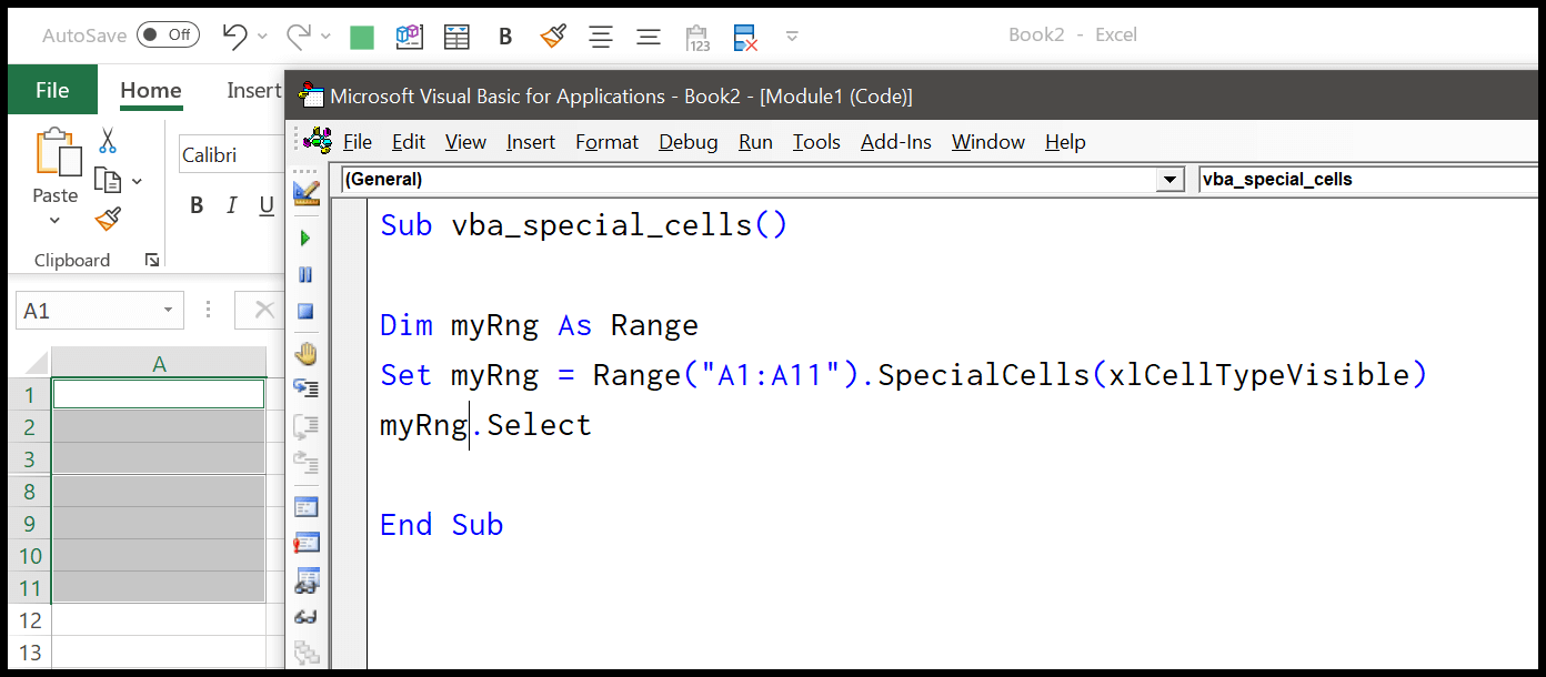 Vba Select Cell How To Select Cells In Excel Using Vba Code