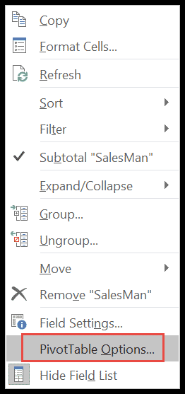 Why Pivot Table Formatting Keeps Changing Elcho Table