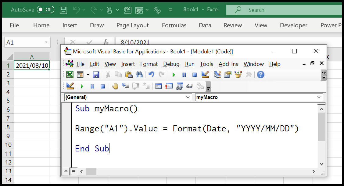 How To Get Today s Date And Current Time Excel VBA