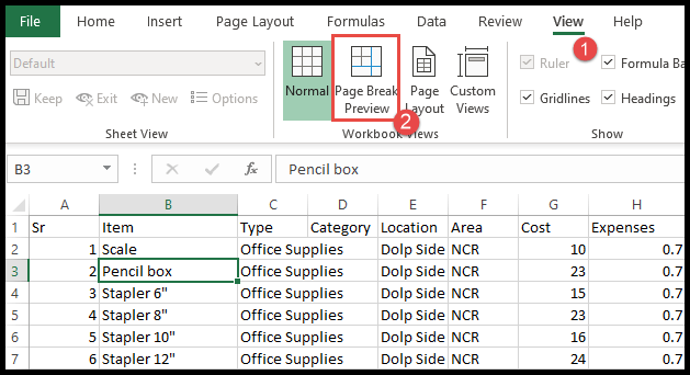 How To Remove Pagebreak In Excel Those Dotted Lines 