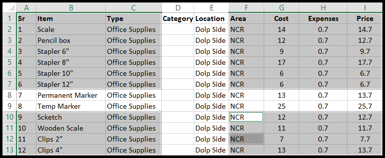 How To Deselect Cells In Excel