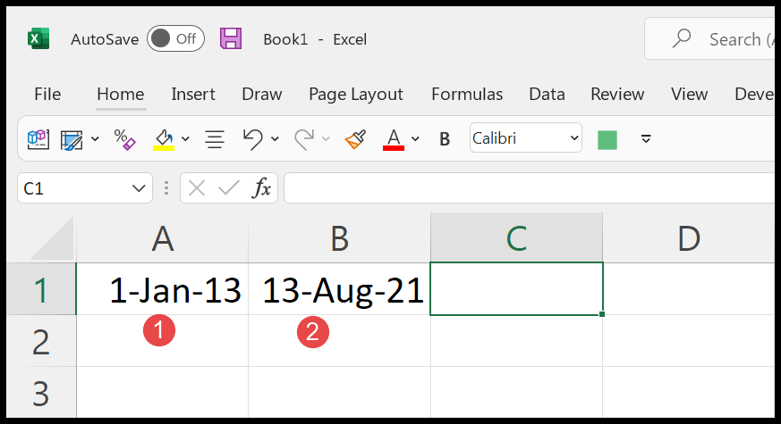 Quickly Count Years Between Two Dates Excel Formulas