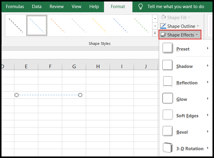 How to Draw a Line in Excel (Step by Step Tutorial)