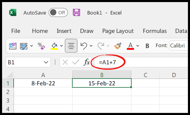 Create A Date Range Excel Formula 