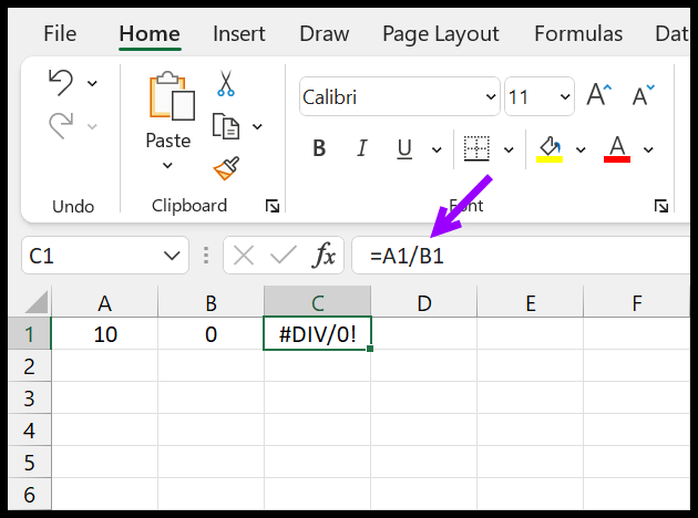  DIV 0 Error In Excel Understand And Fix 