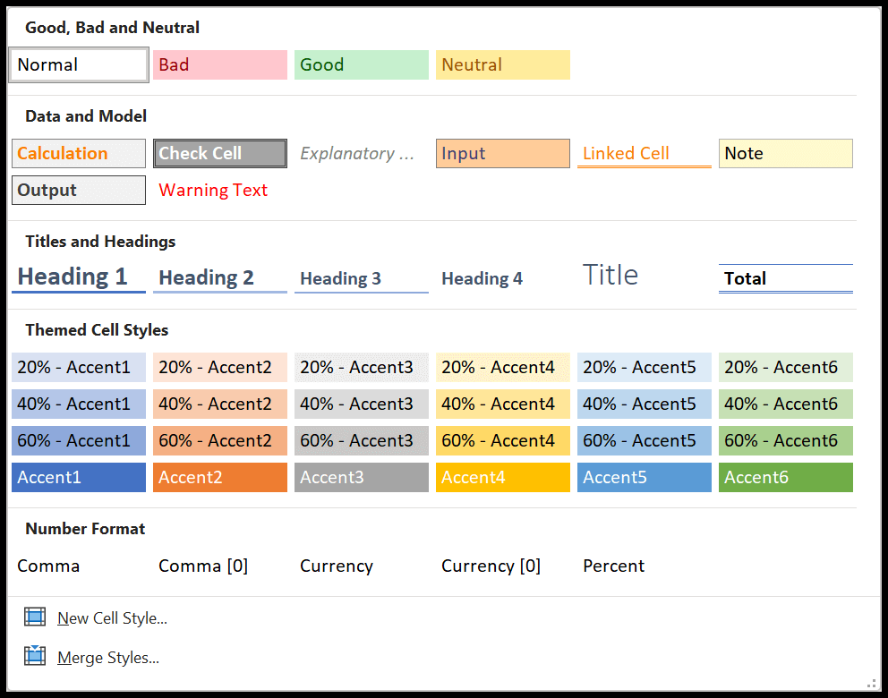 How To Apply Calculation Style In Excel