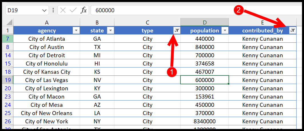 How To Apply Multiple Filters To Columns In Excel