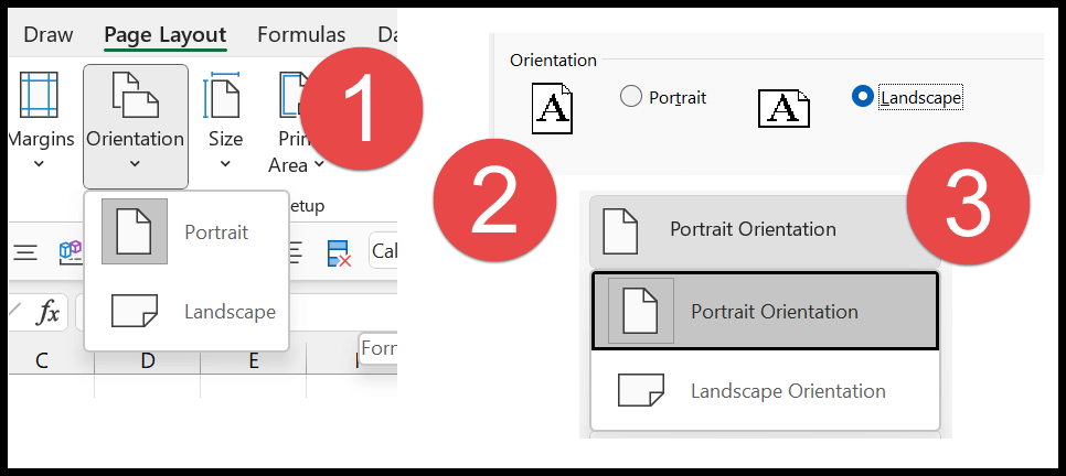 Change Page Orientation In Excel Quick Steps 