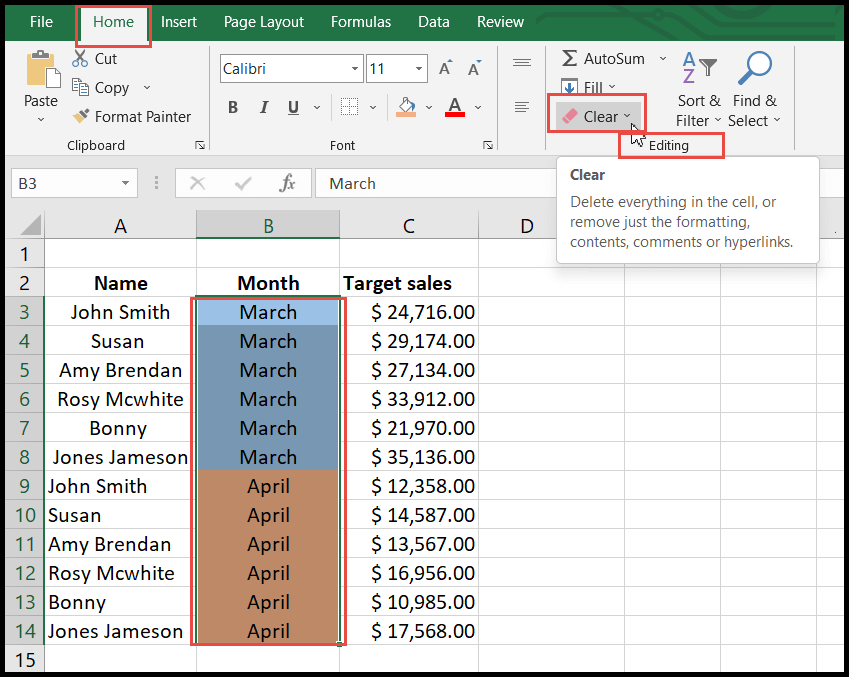 4 Ways To Clear Formatting In Excel Cell Or A Range 