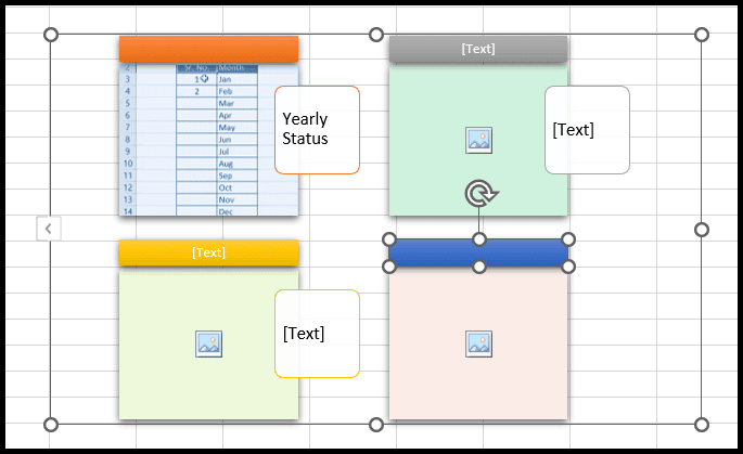 How to use Smart Art in Excel