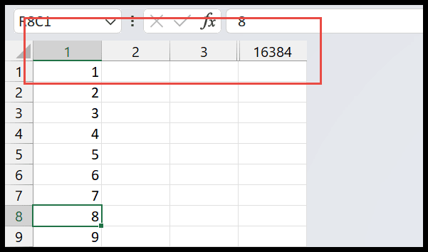 What is a Column in Excel