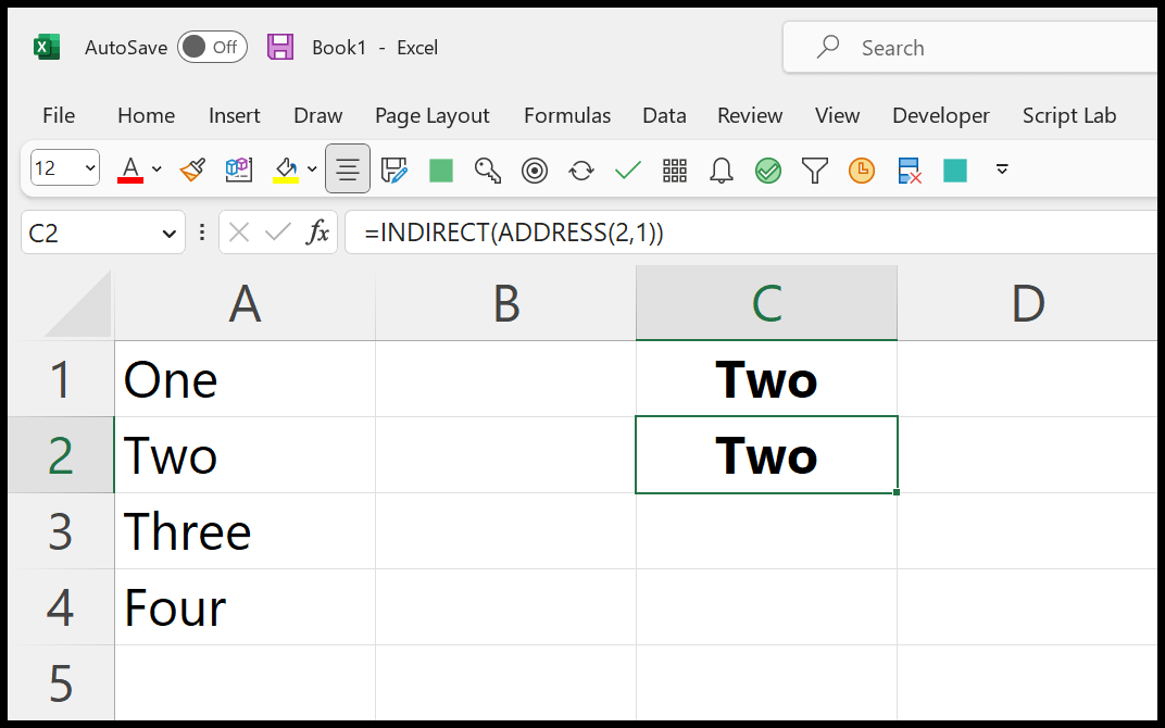 Get The Value From A Cell Excel Formula 