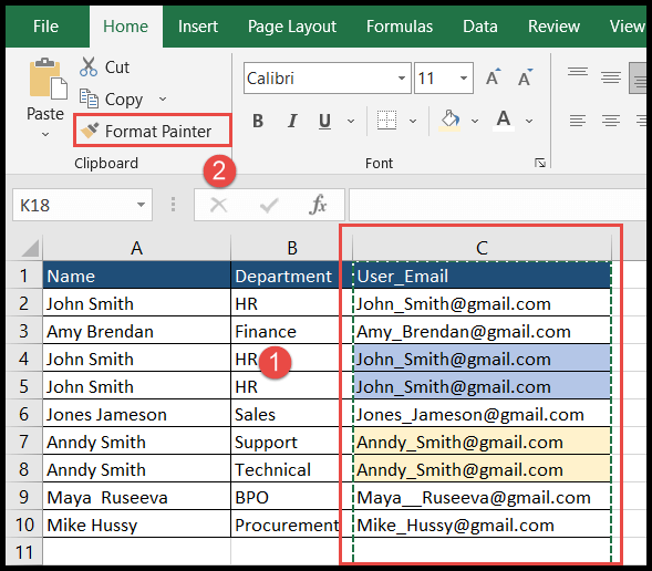 Copy and Paste Column Width in Excel (Quick Guide)