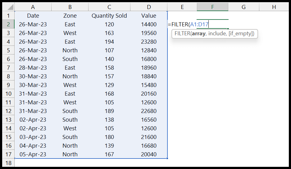 XLOOKUP Return All Matches Possible 