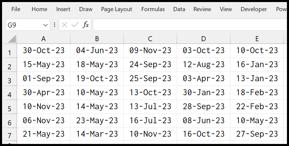 Get Max Date From A List Of Dates In Excel Formula 