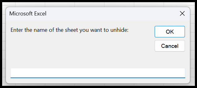 Unhide Hidden Sheets in Excel (Show Worksheet Tabs) Unhide Hidden Sheets in Excel (Show Worksheet Tabs)