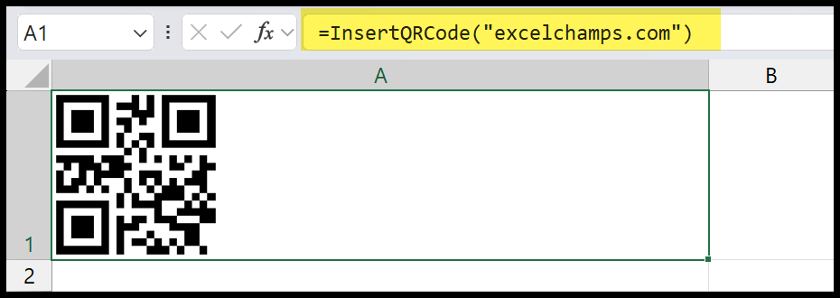3 Ways to Create QR Codes in Excel (Excel QR Generator)